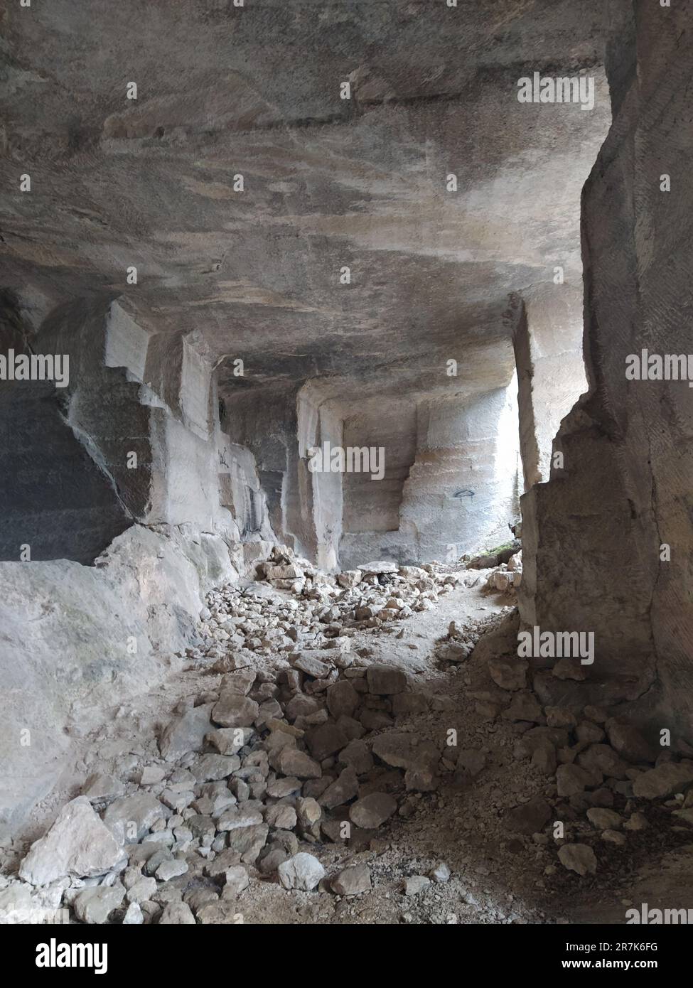 Quarries in Avesa in Verona city, Italy Stock Photo - Alamy