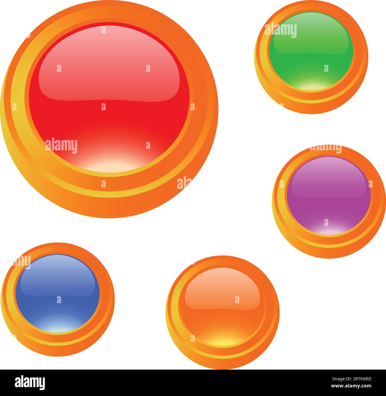 Child press button Stock Vector Images - Alamy