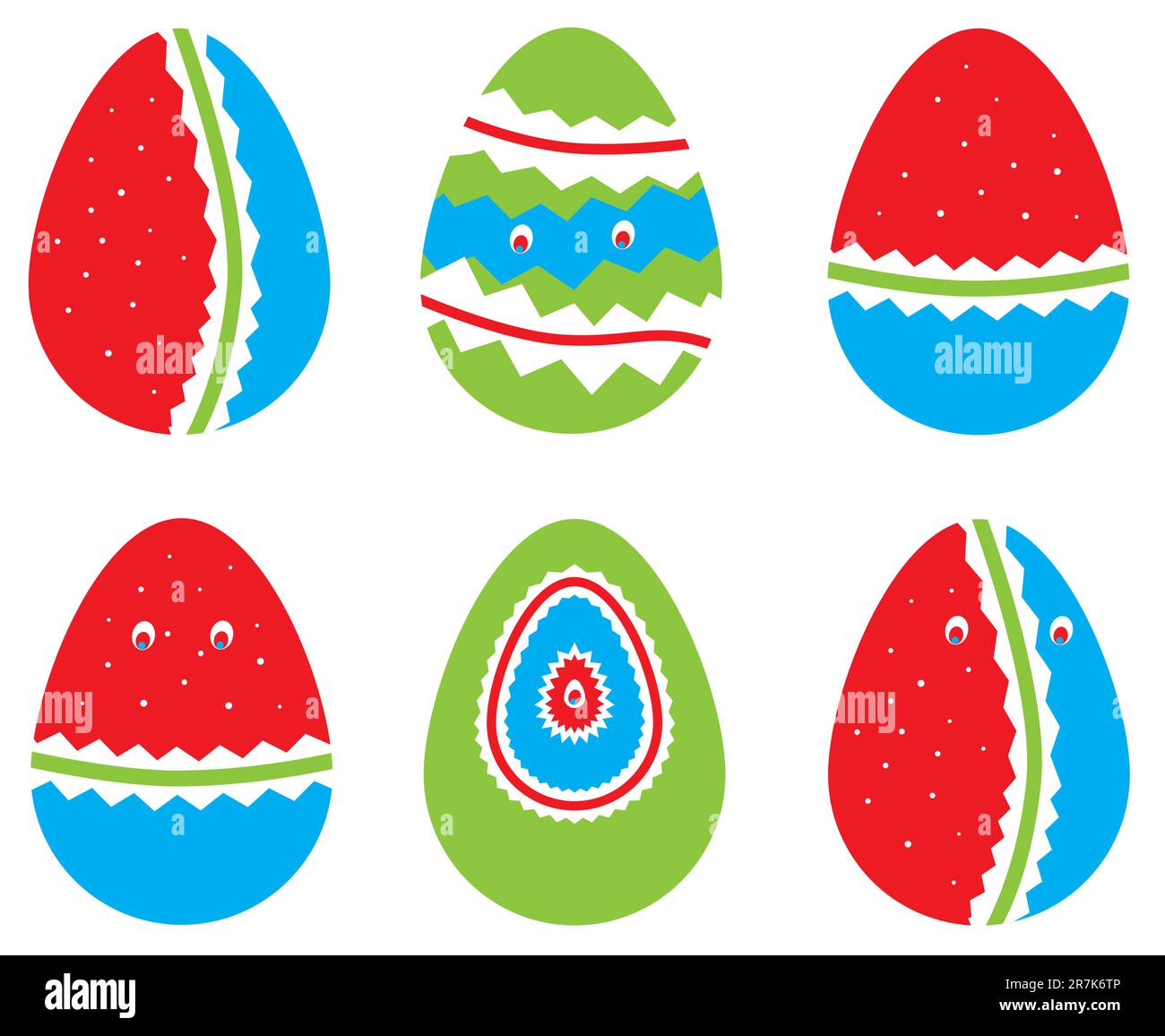 Zig zag easter egg hi-res stock photography and images - Alamy
