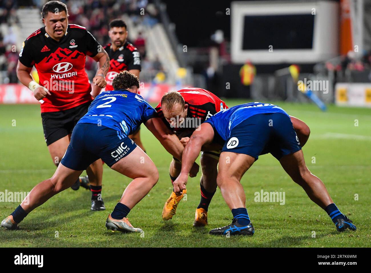 Christchurch, New Zealand. 16th June, 2023. Tom Christie of the ...