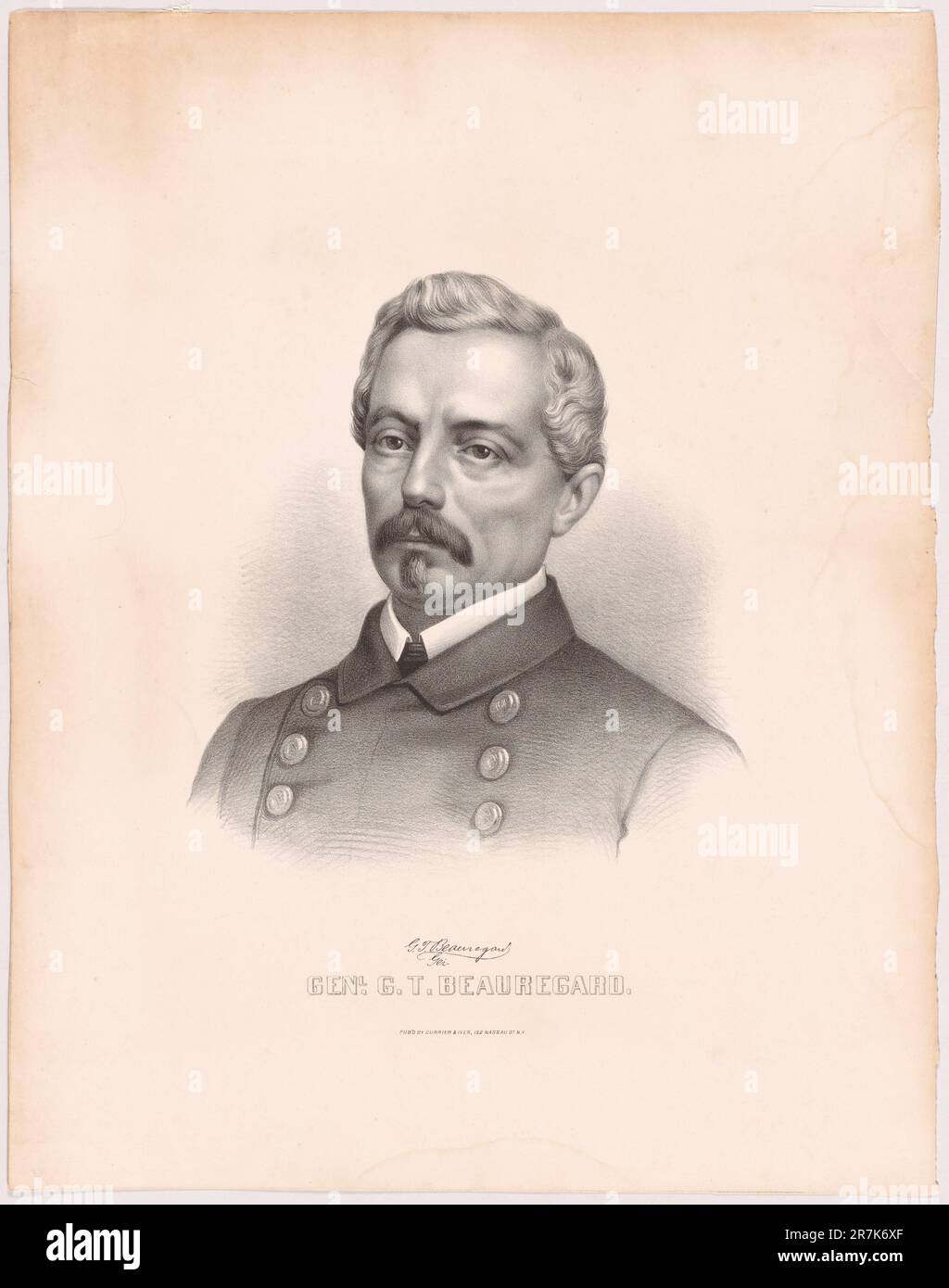 Beauregard pierre gustave toutant hi-res stock photography and images ...