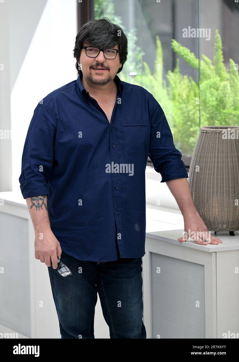 June 16, 2023, ROME, ITALY: Italian actor Ricky Memphis poses during a ...