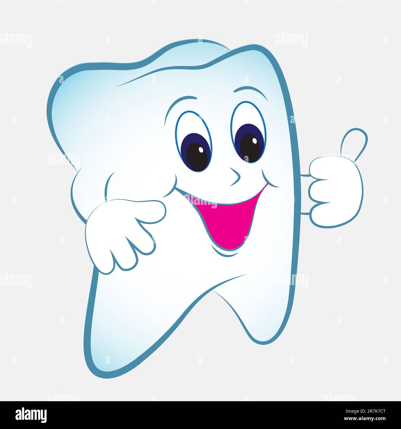 Cartoon tooth Stock Vector Images - Alamy