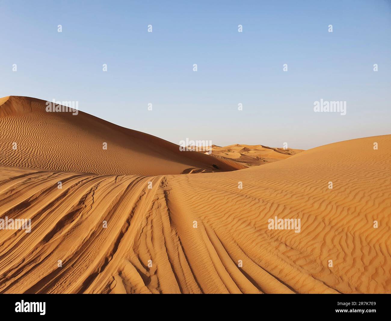Red Desert of Dubai UAE Stock Photo - Alamy