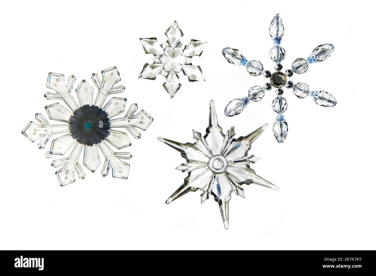 Snow flake ice isolated Cut Out Stock Images & Pictures - Alamy