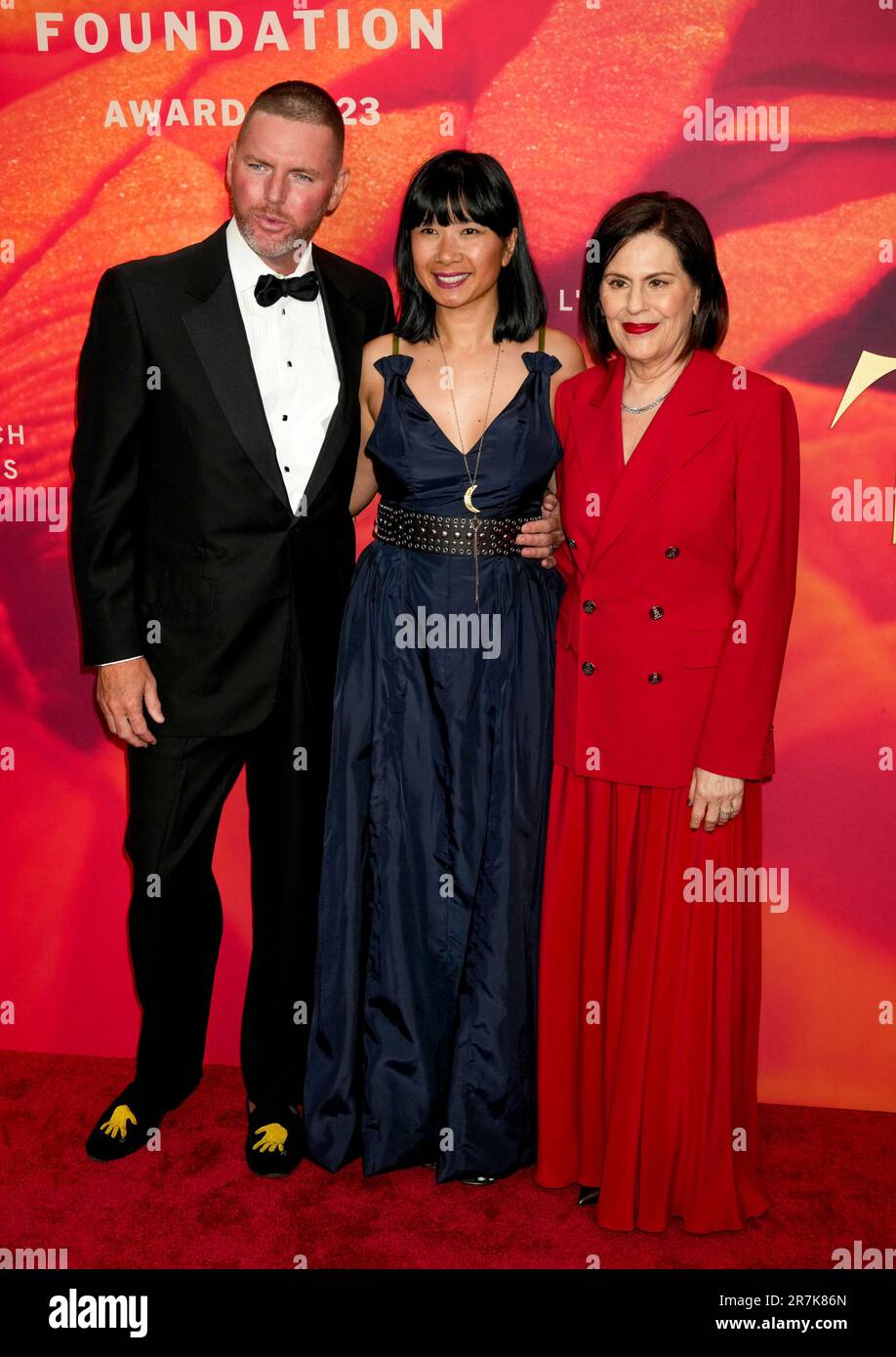 New York, New York, USA. 15th June, 2023. Doug Hand, Monica Hand, Linda ...