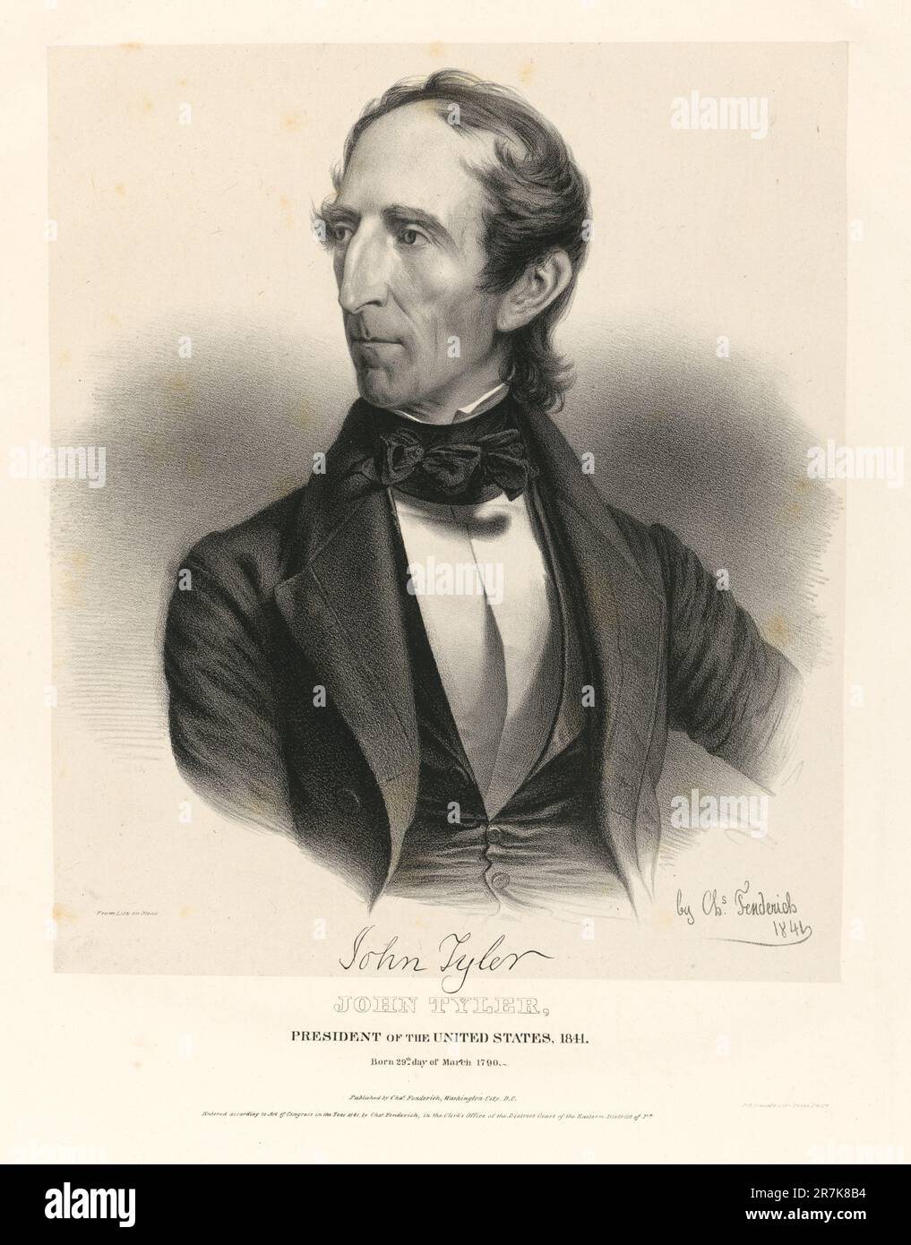 John tyler 1841 hi-res stock photography and images - Alamy