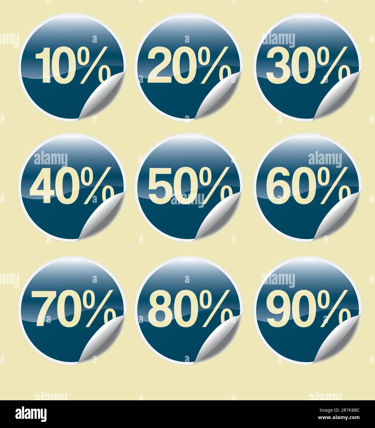 Sales stickers Stock Vector Images - Alamy