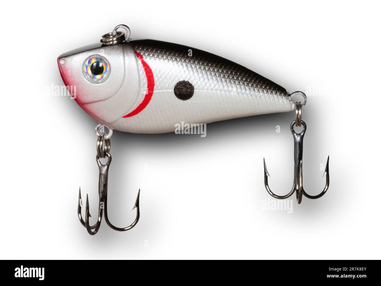 Fishing lure made from plastic that can run at different depths of the ...