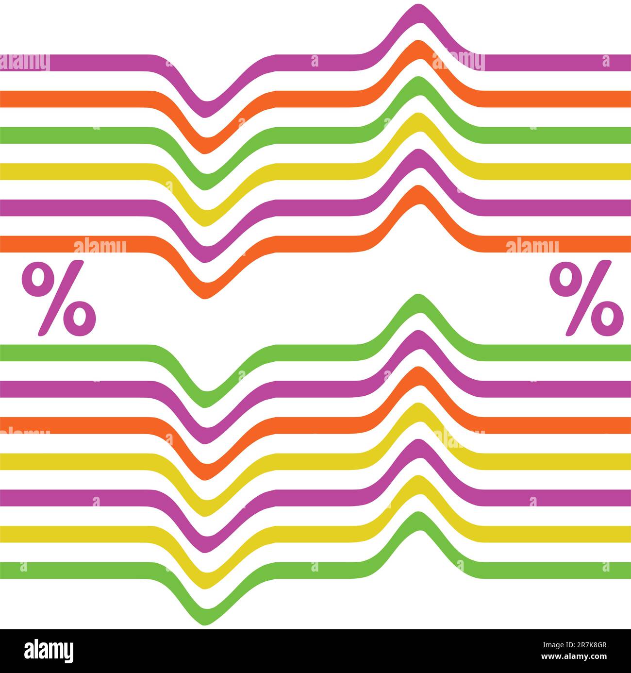 Vector Background - interest fluctuations. The idea for your design ...