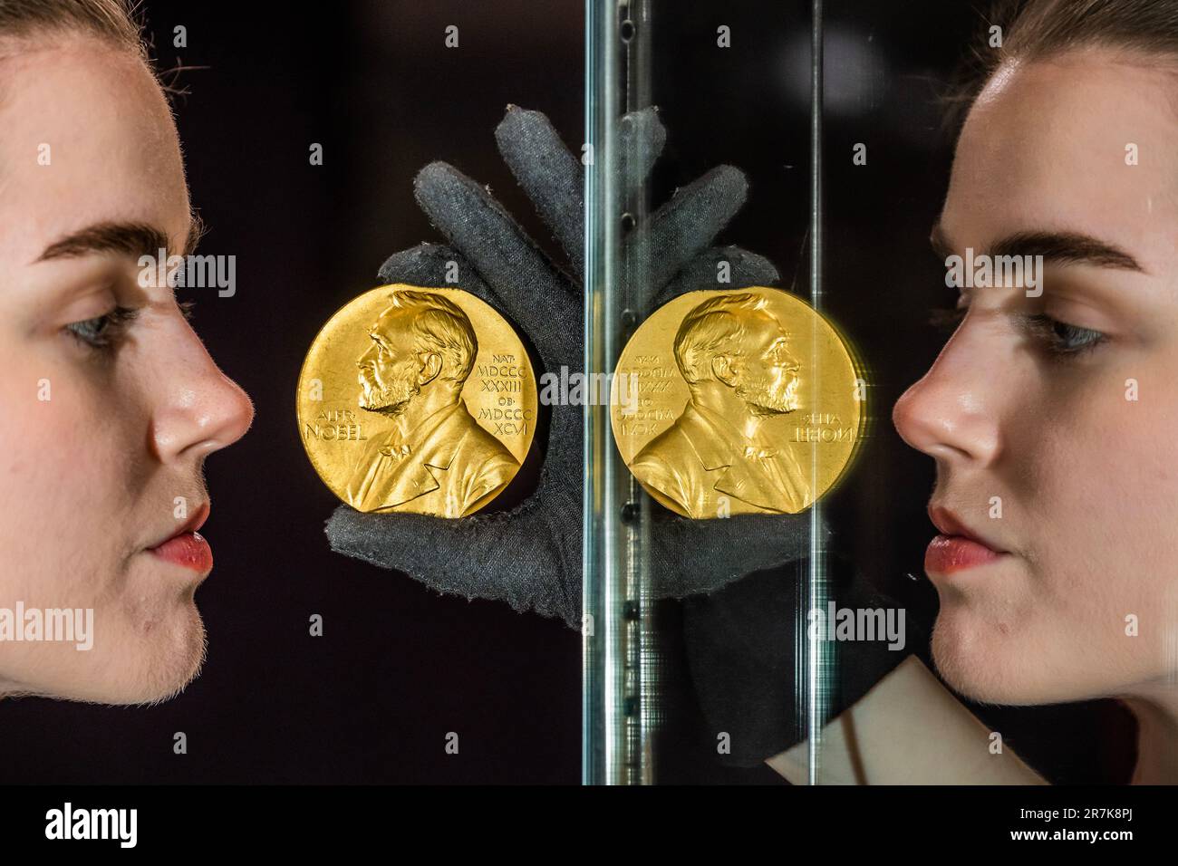 Nobel prize in medicine medal hi-res stock photography and images - Alamy