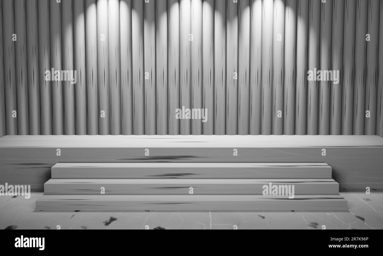 Photo 3d wall stage concrete texture Minimalist mockup for product ...