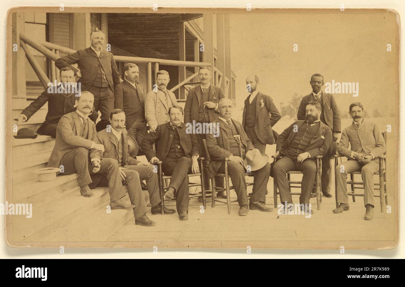 Henry Villard 1883 Stock Photo - Alamy