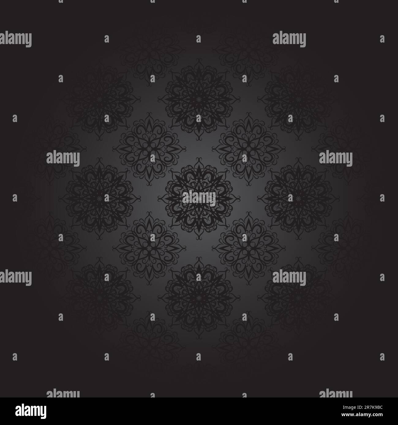 Vector seamless vintage pattern Stock Vector Images - Alamy