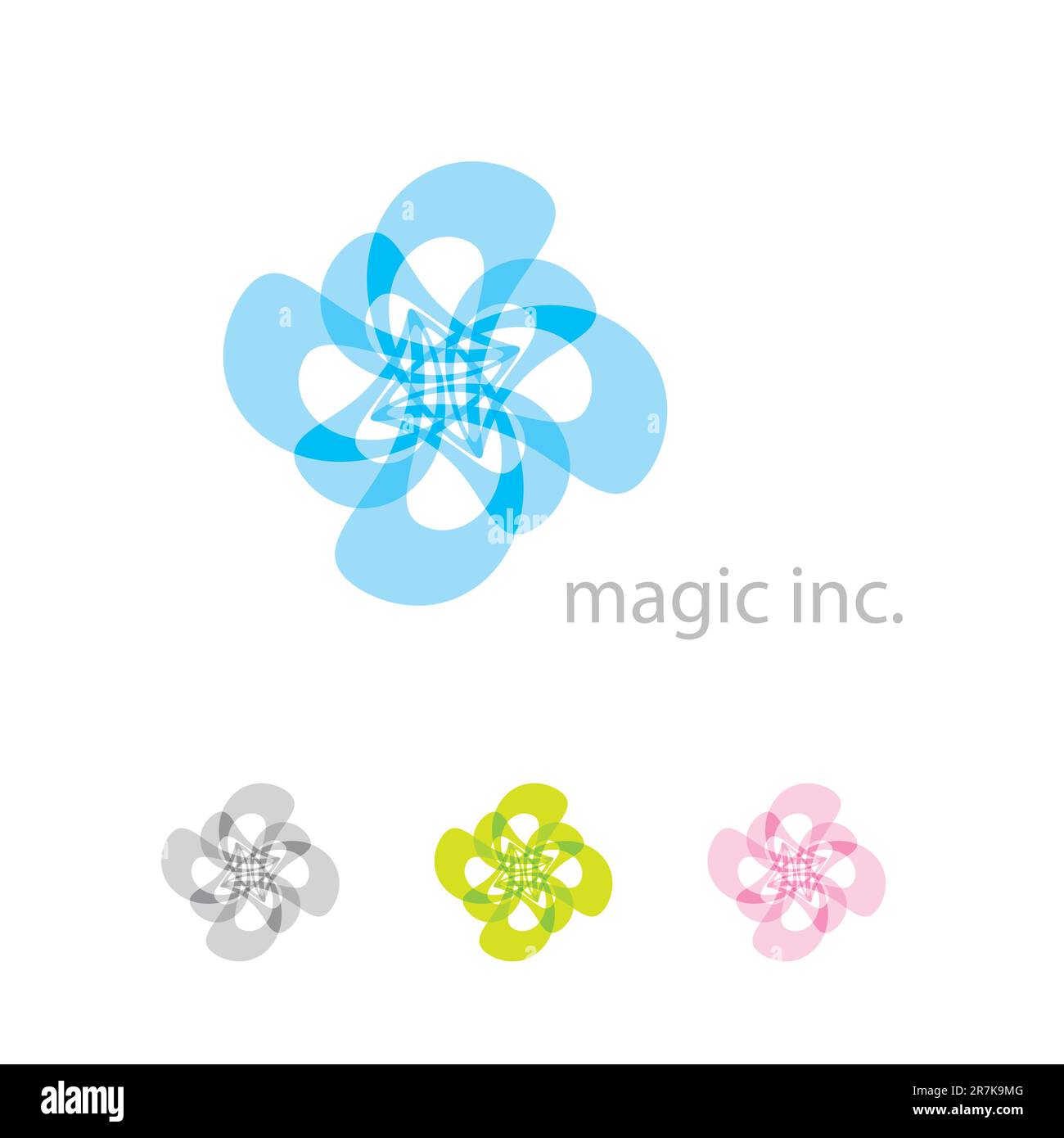 Magic symbol swirl spiral Cut Out Stock Images & Pictures - Alamy
