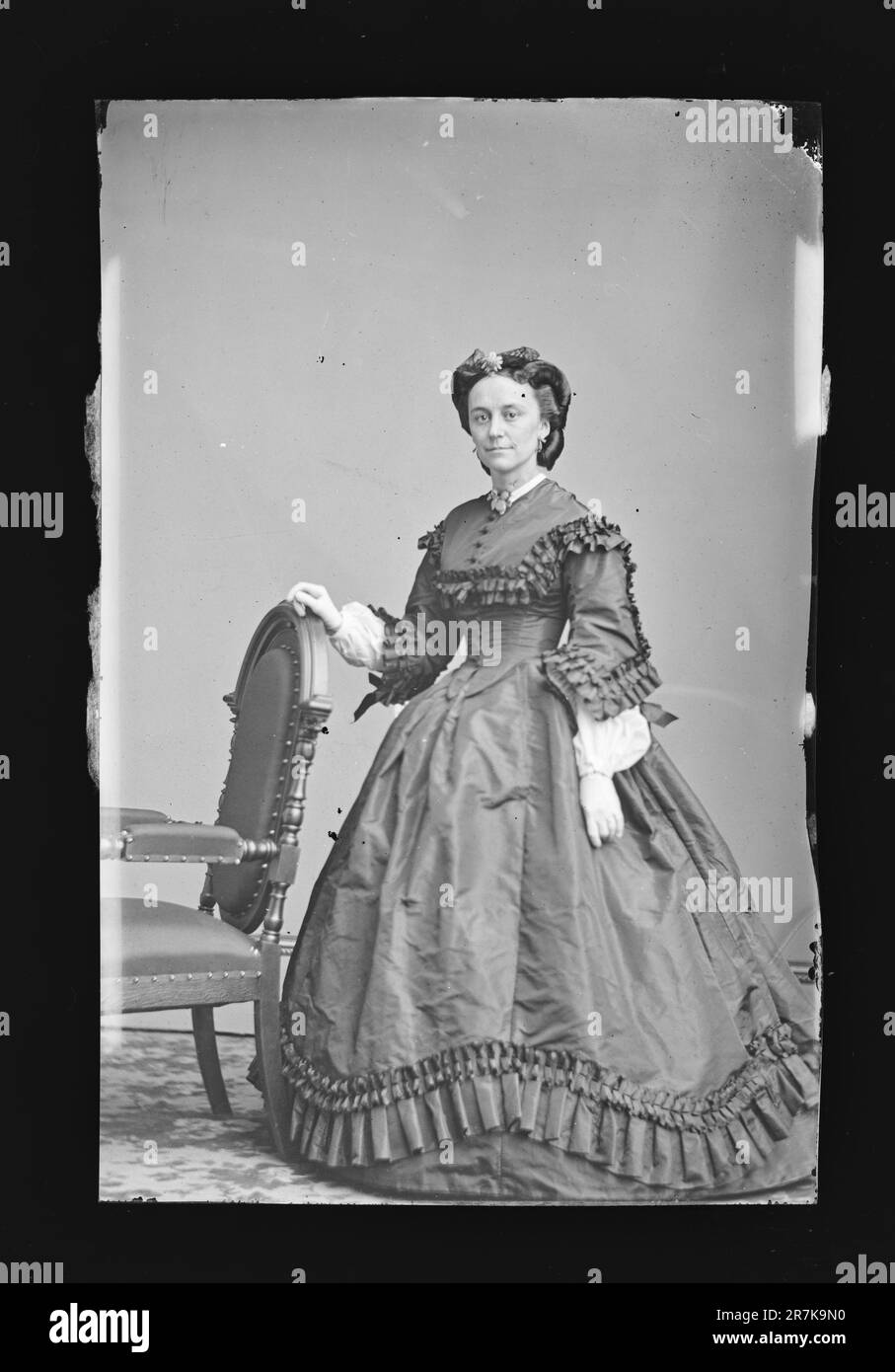 Mrs. George Brinton McClellan [Ellen Marcy] c. 1860-1870 Stock Photo ...