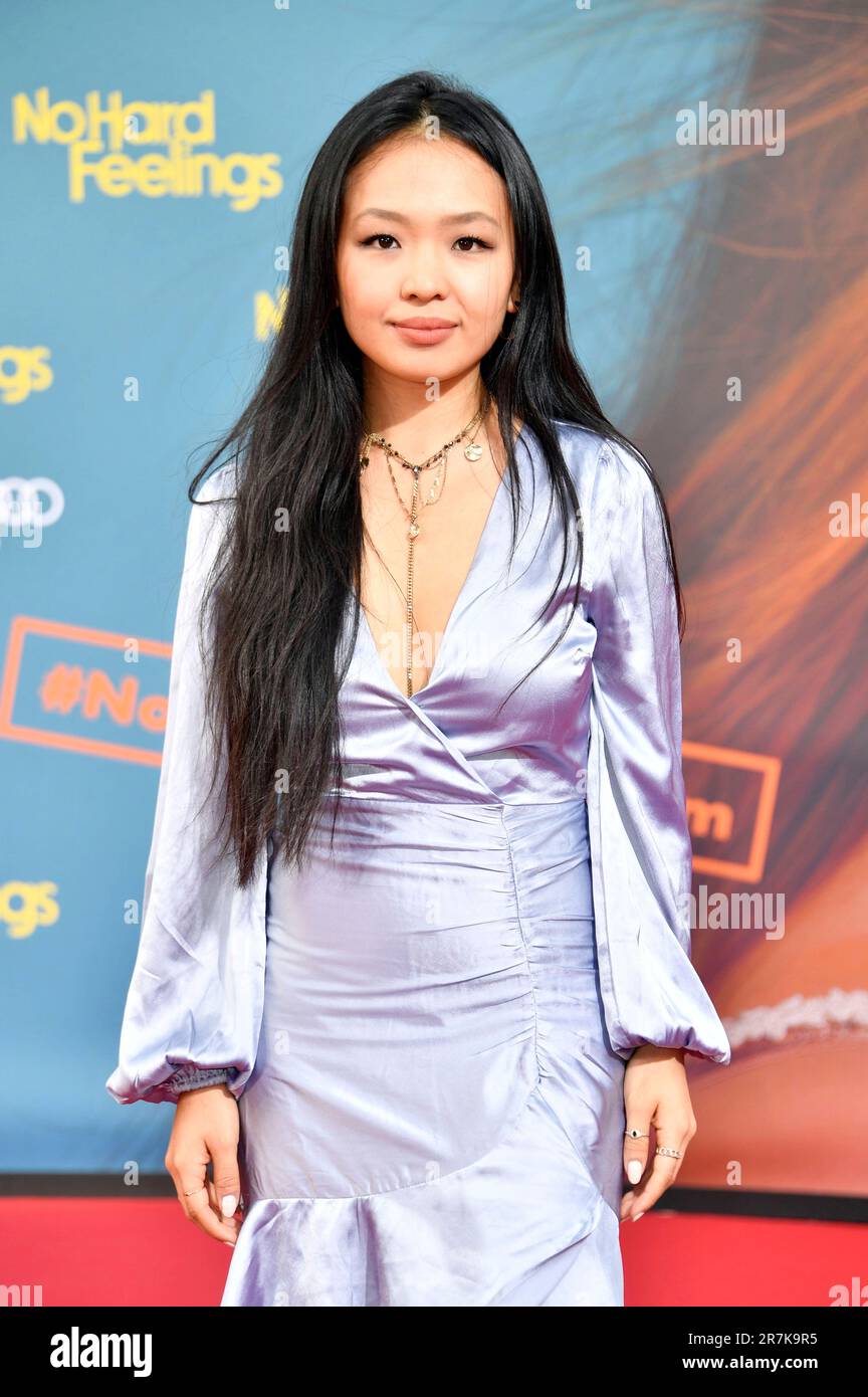 Andrea Guo bei der Premiere des Kinofilms 'No Hard Feelings' im Zoo ...