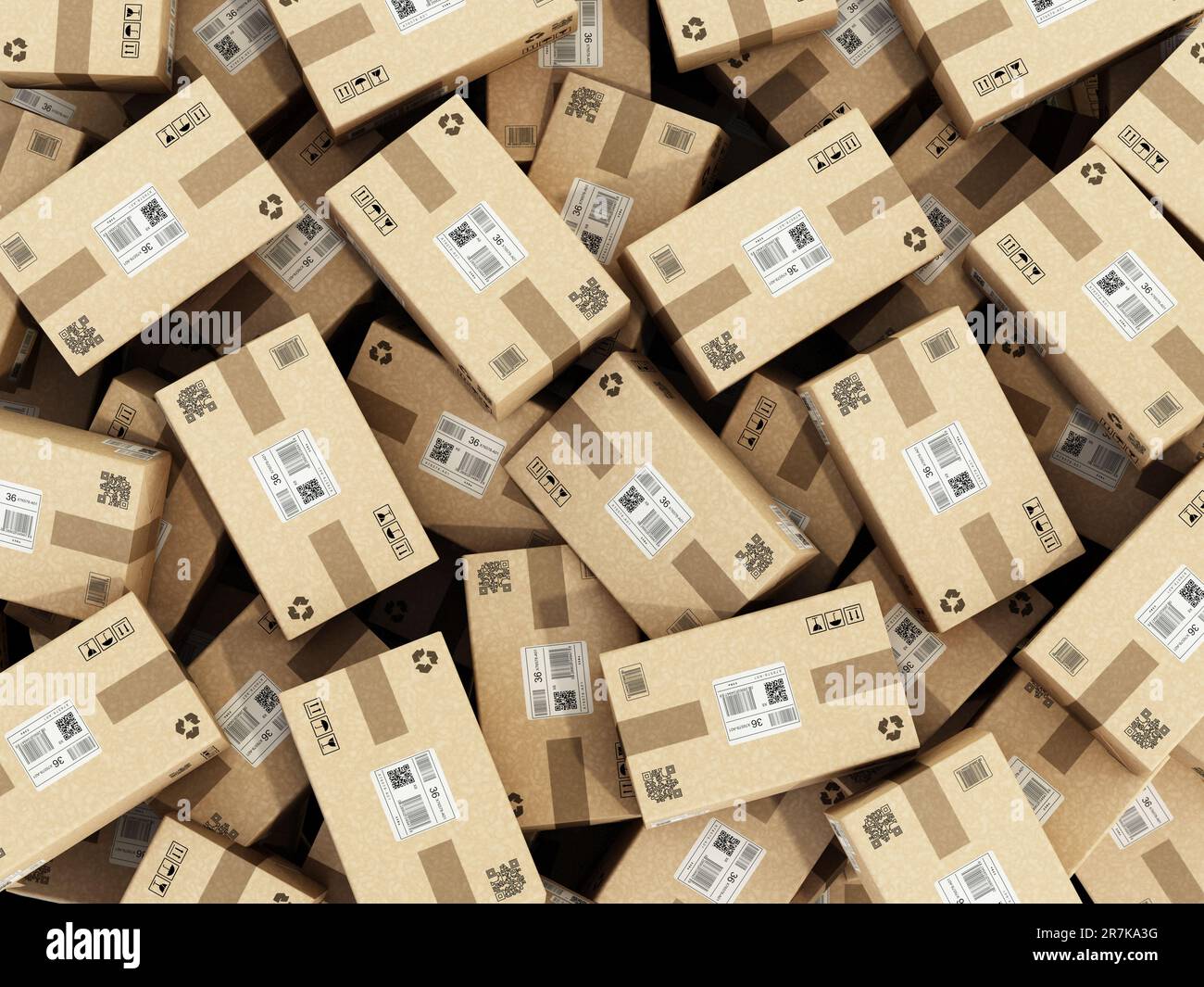 Carton parcel hi-res stock photography and images - Alamy