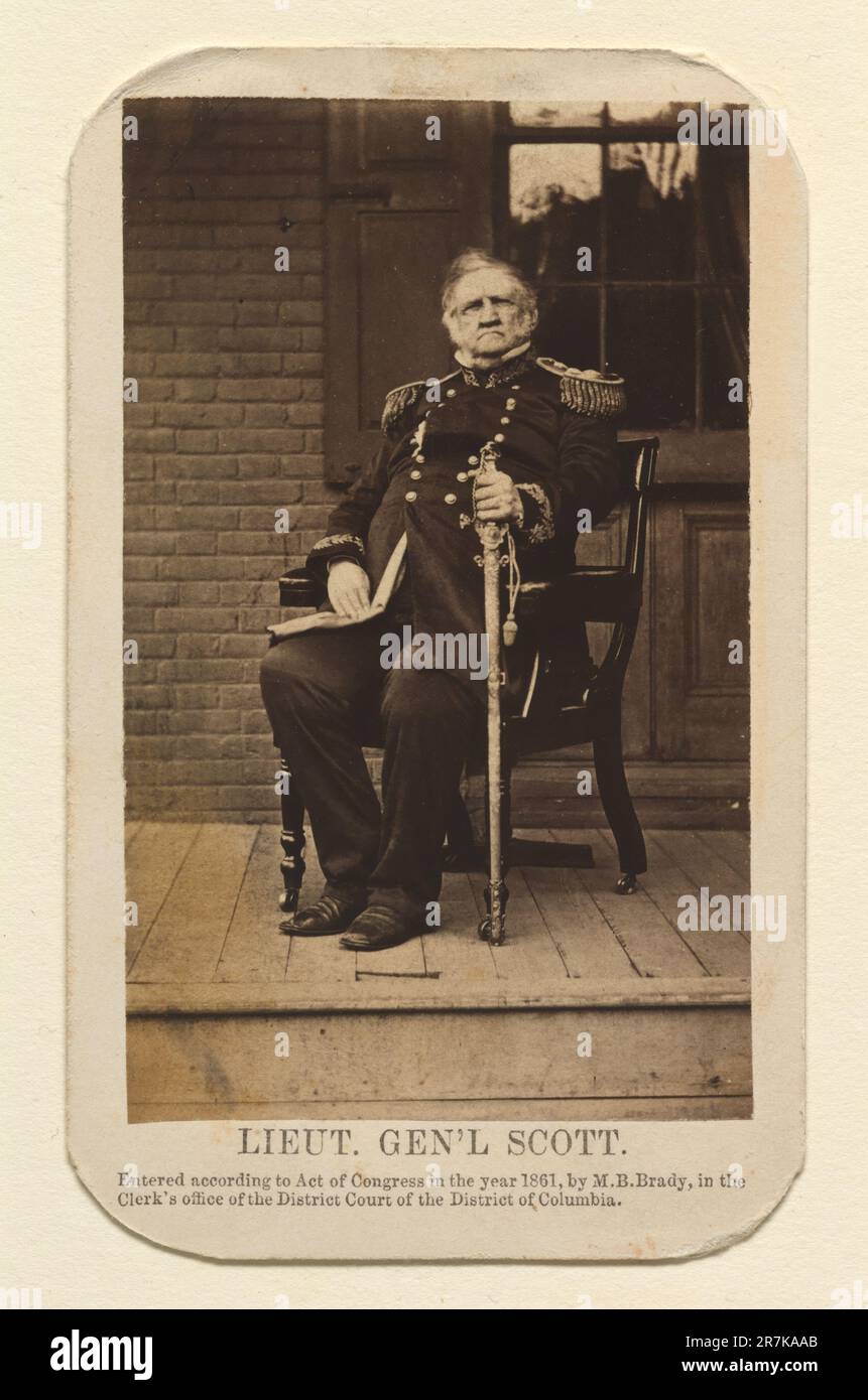 Winfield scott war of 1812 hi-res stock photography and images - Alamy