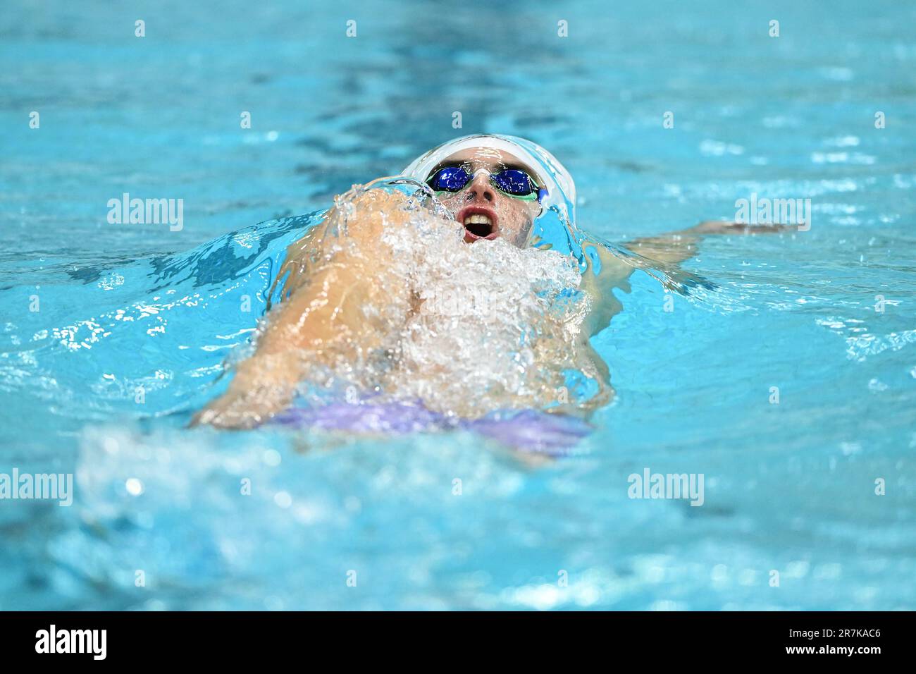 Melbourne, Australia. 16th June, 2023. Thomas Neill swims during the ...