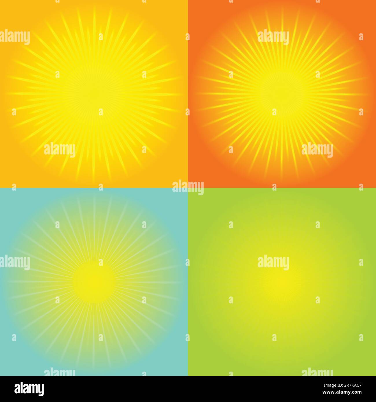 Sunburst abstract background. vector Stock Vector Image & Art - Alamy