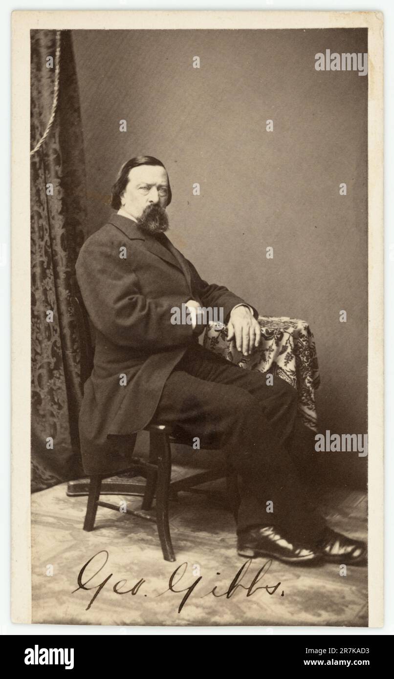 George Gibbs c. 1860 Stock Photo - Alamy