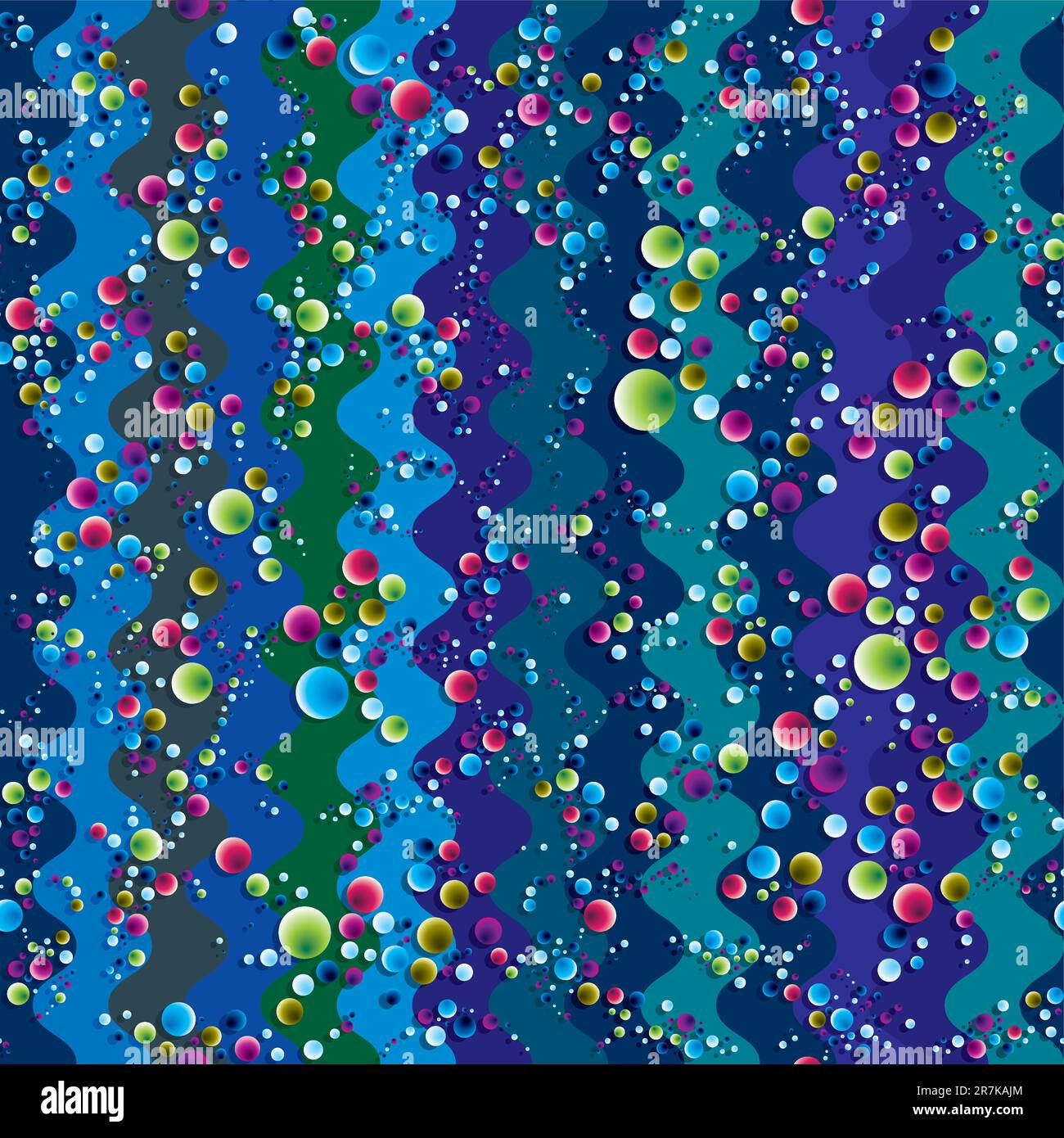 Seamless colorful bubbles pattern hi-res stock photography and images ...