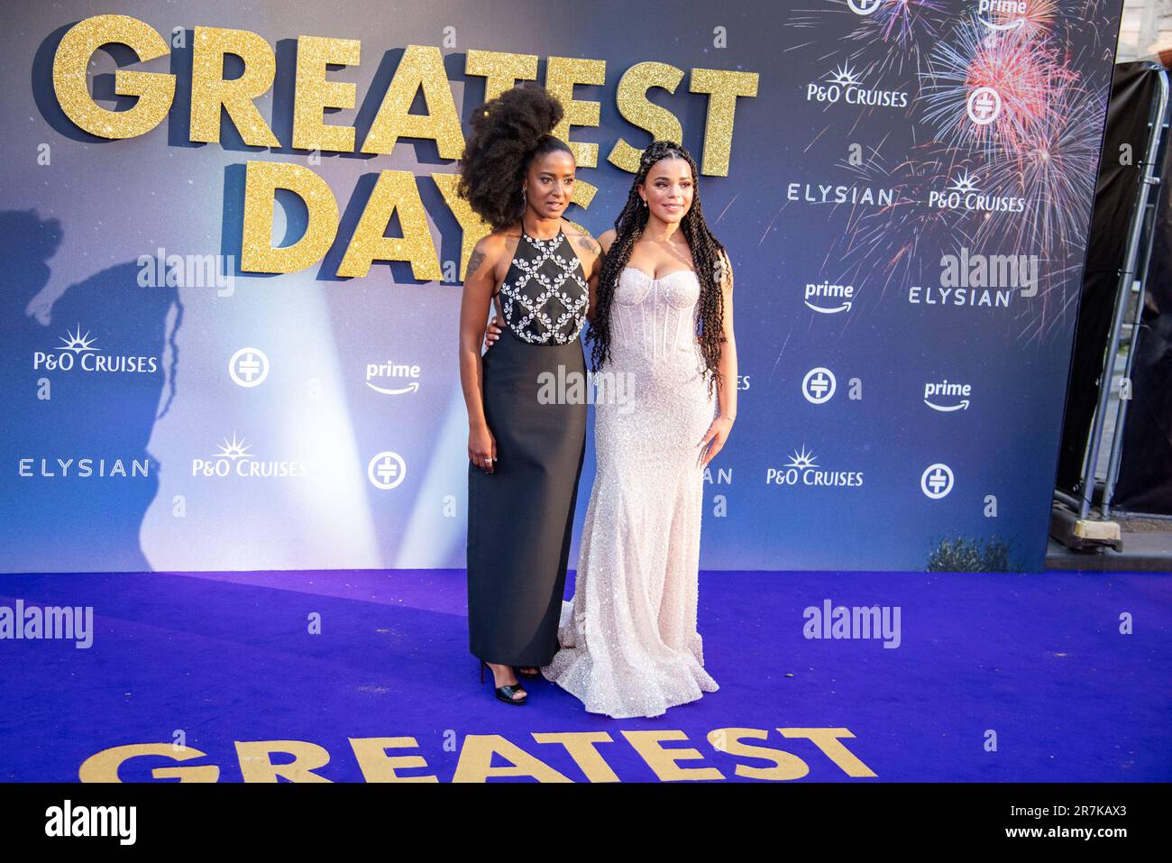 London, UK. 15th June, 2023. Amaka Okafor and Nandi Hudson attend Take ...