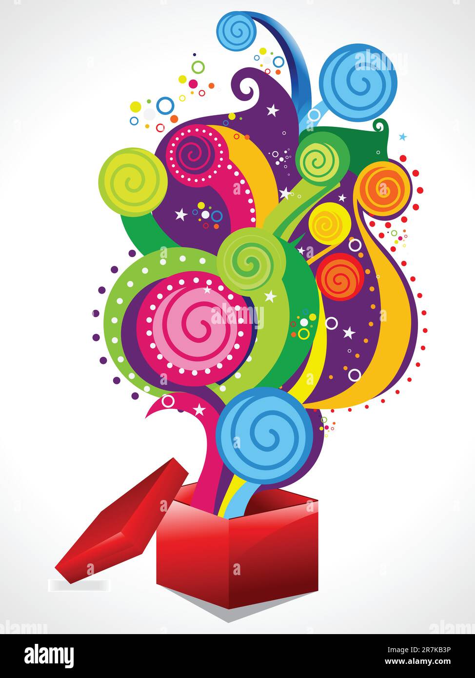 The magic box Stock Vector Images - Alamy