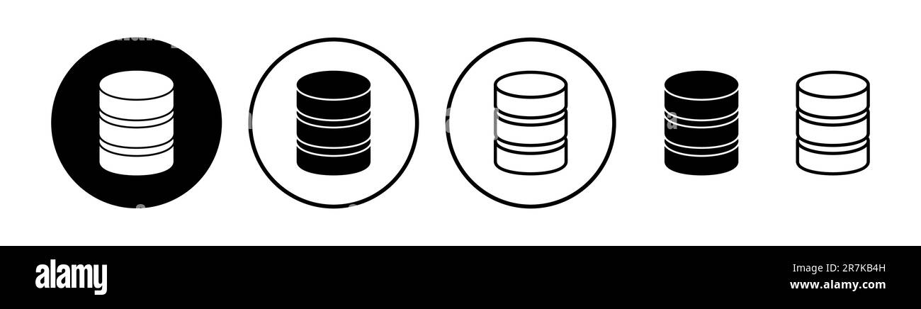 Database icon vector. server icon. storage Stock Vector Image & Art - Alamy
