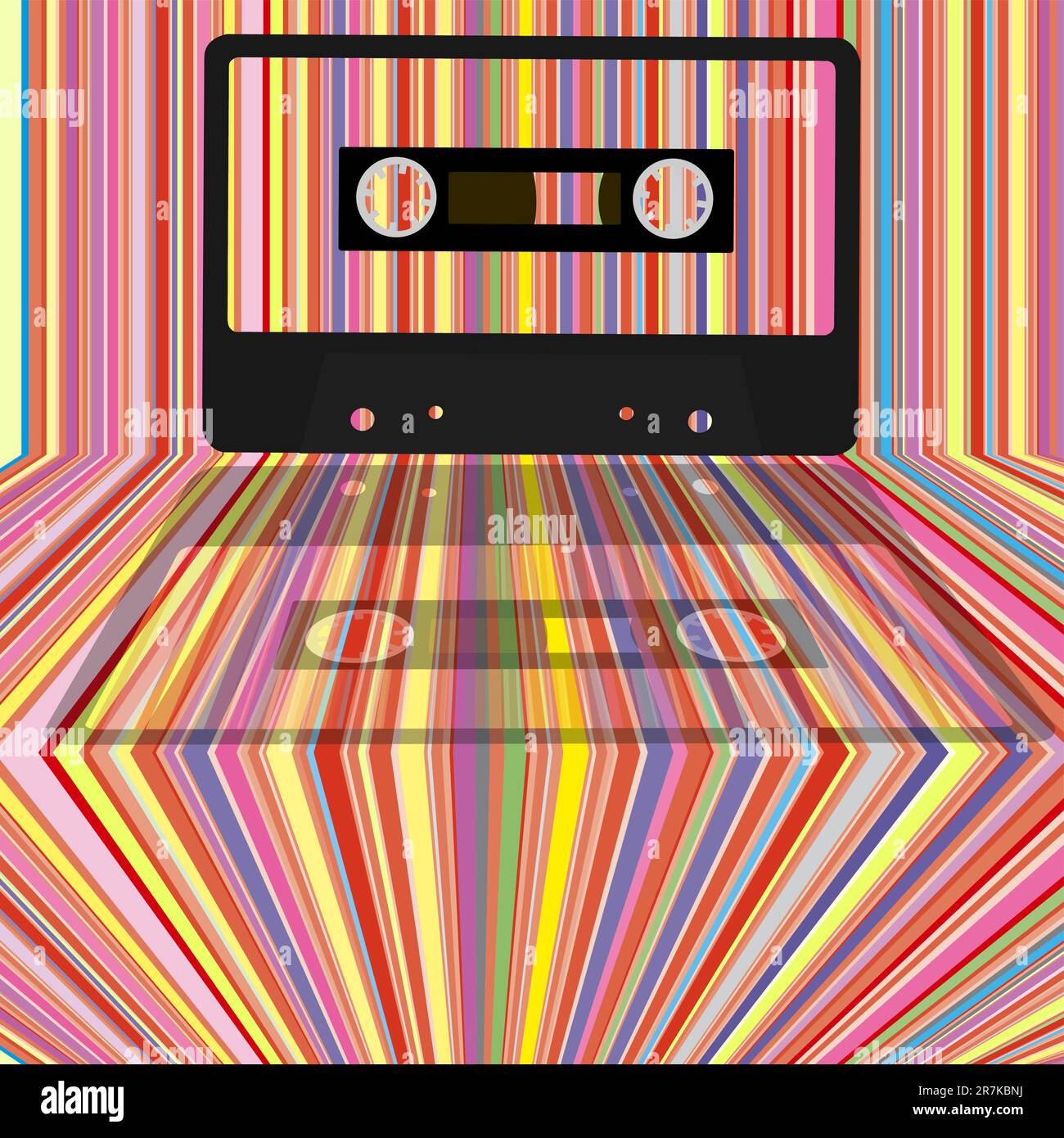 Cassette cover Stock Vector Images - Alamy