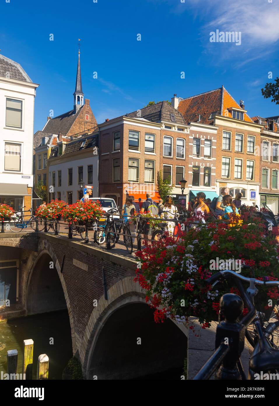 Bridge over canal netherlands utrecht hi-res stock photography and ...