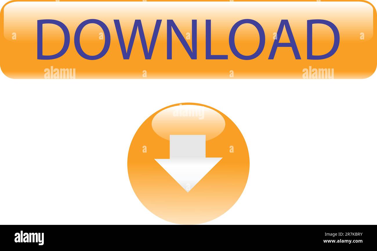 web downloading buttons - vector Stock Vector Image & Art - Alamy