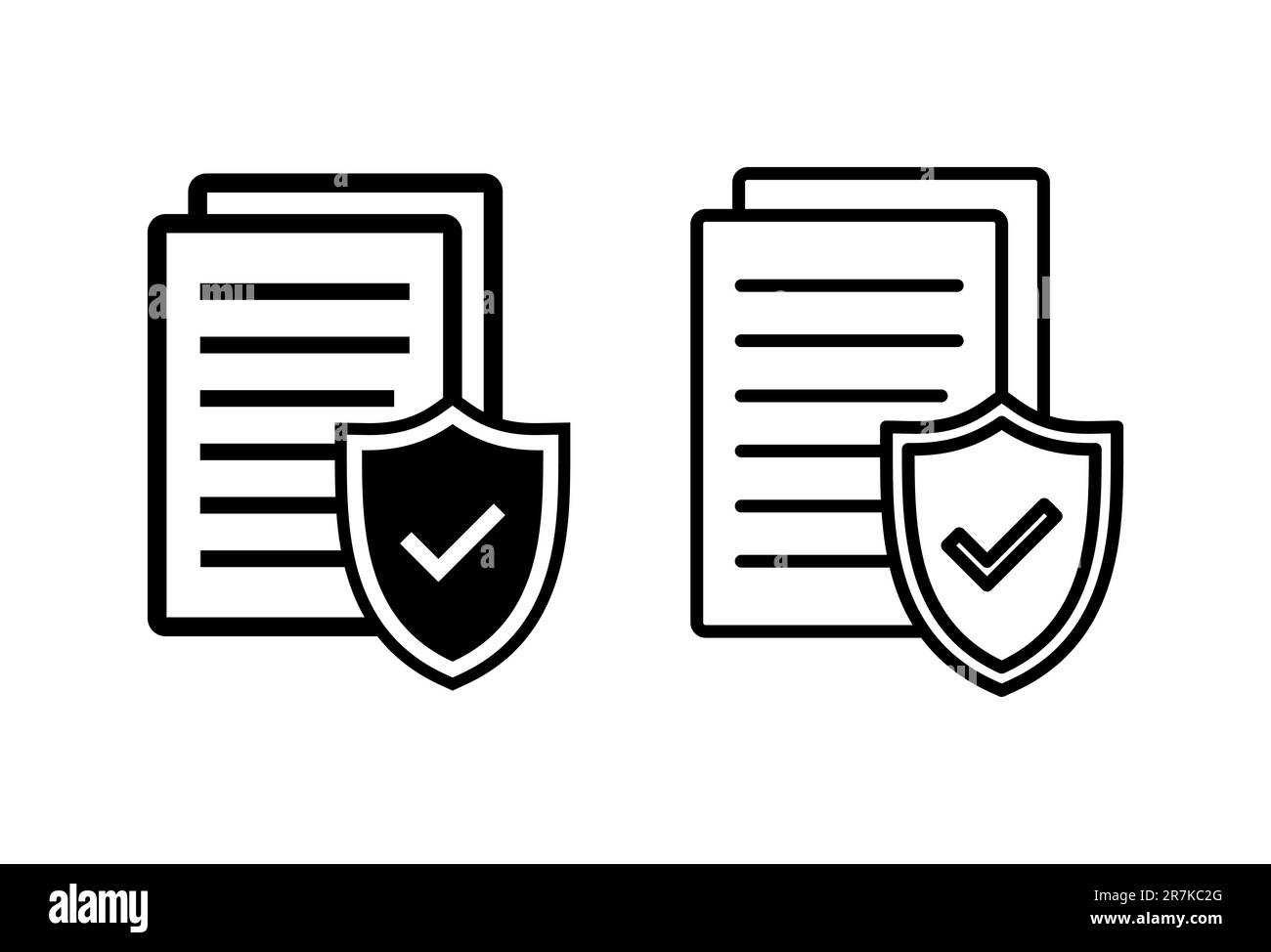 Insurance icon set. insurance symbol vector Stock Vector Image & Art ...