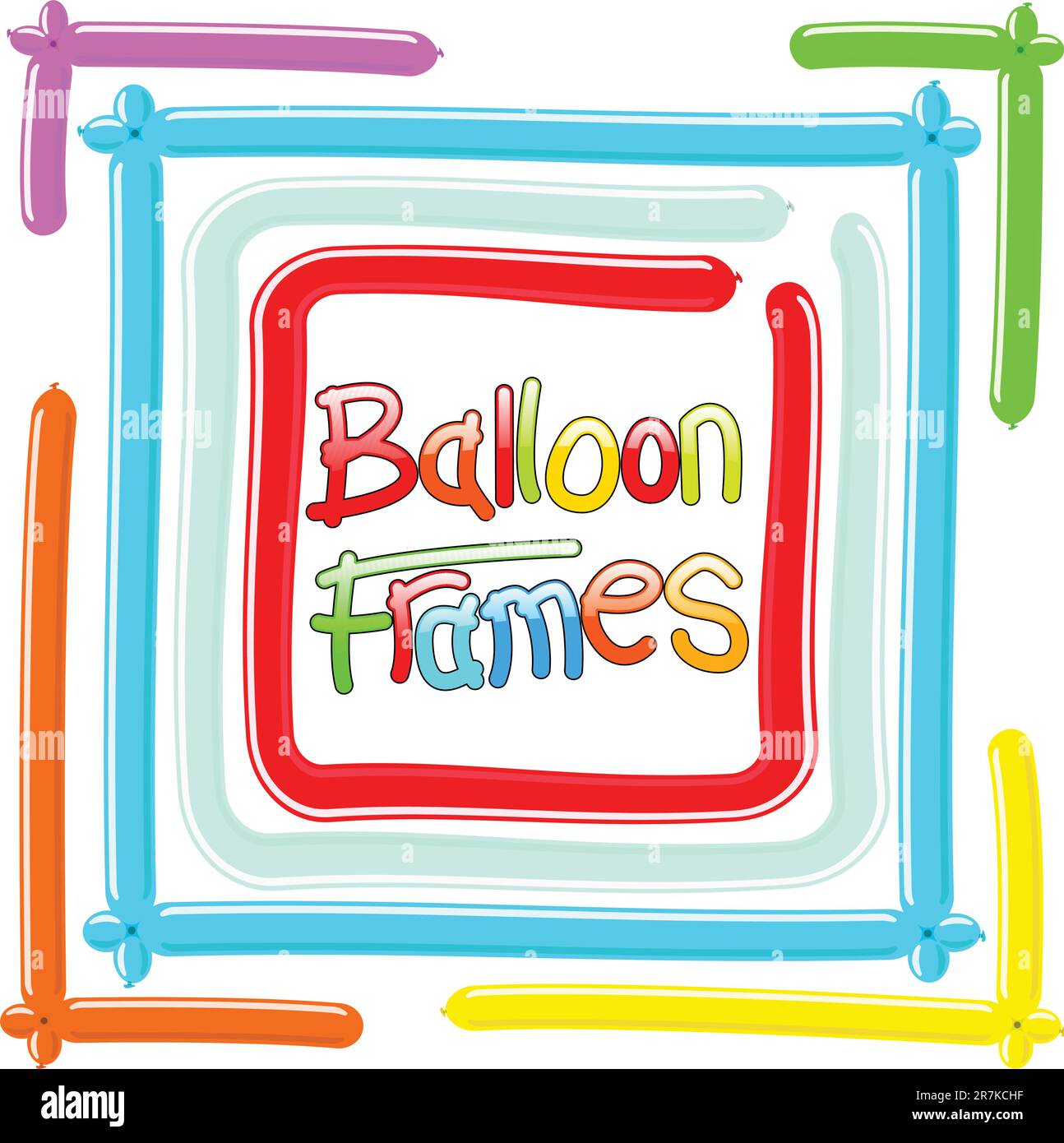Balloon frame hi-res stock photography and images - Alamy
