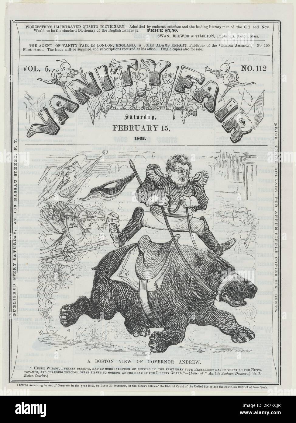 1860s political cartoons hi-res stock photography and images - Alamy