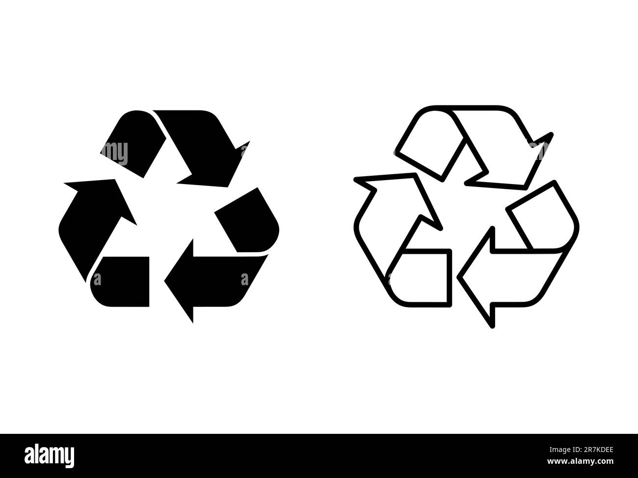 Recycle icon set. Recycling vector icon Stock Vector Image & Art - Alamy