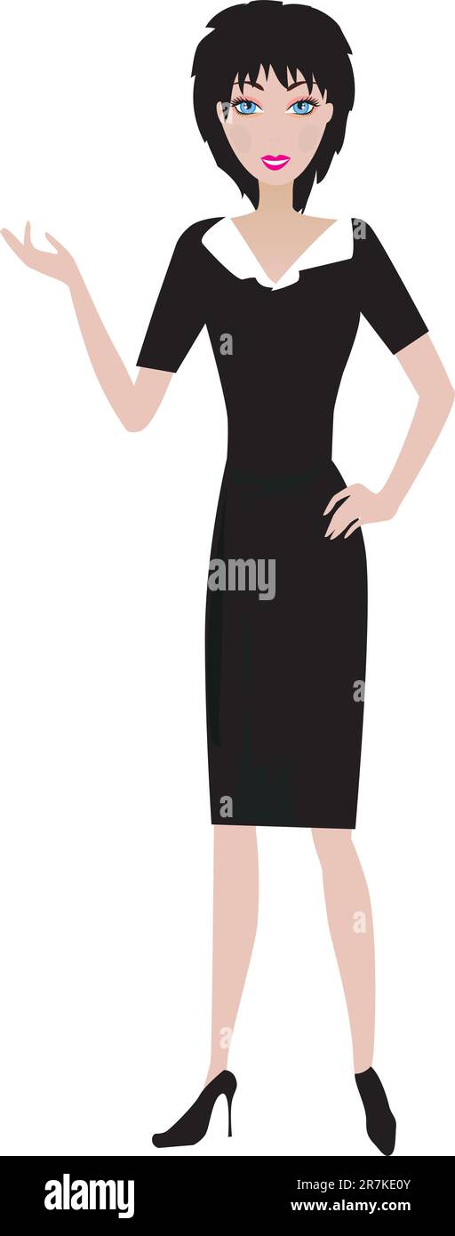 Businesswoman presenting report presentation Cut Out Stock Images ...
