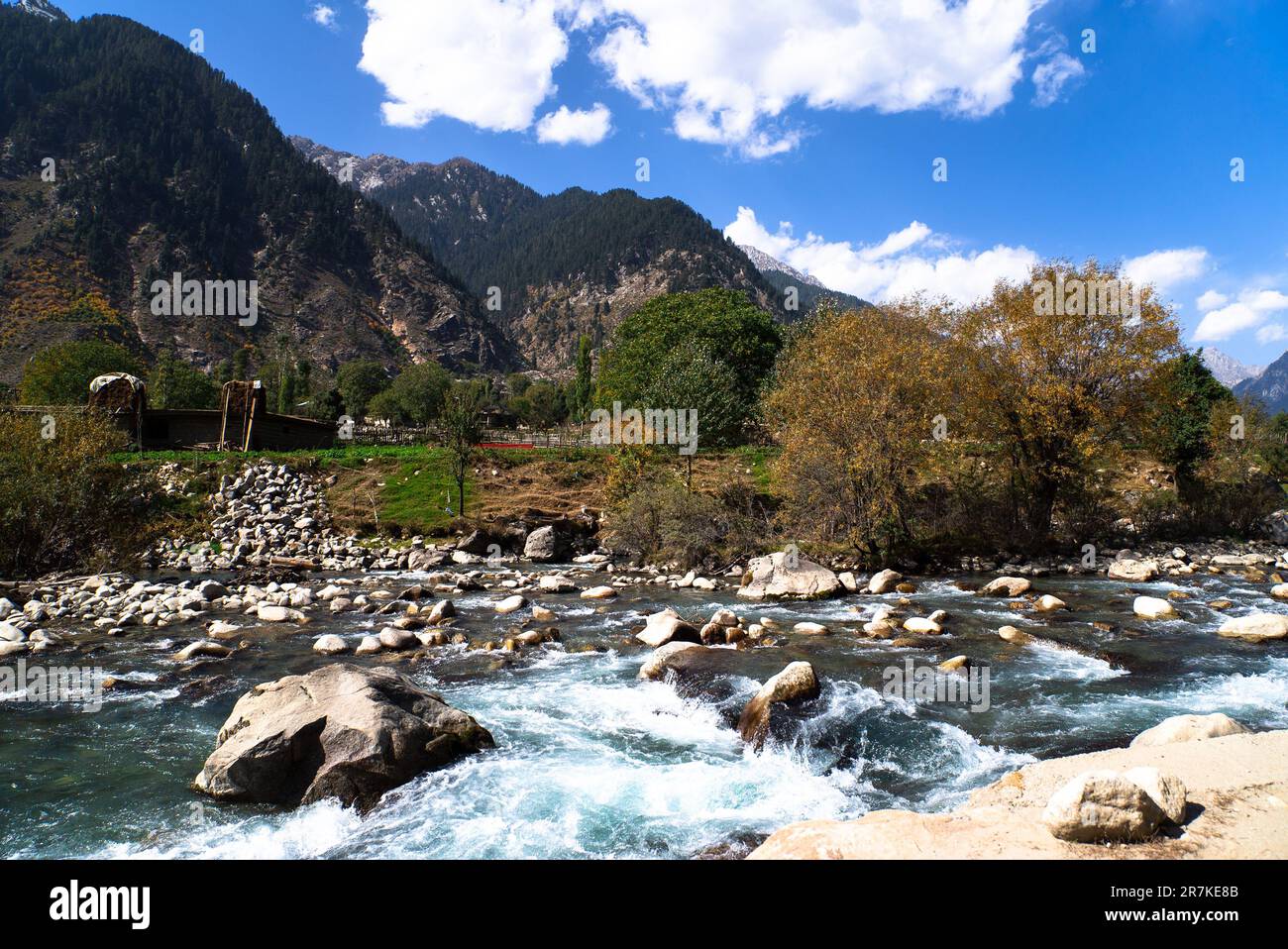 Kumrat Valley, The Panjkora River, Which Originates in the Hindu Kush ...