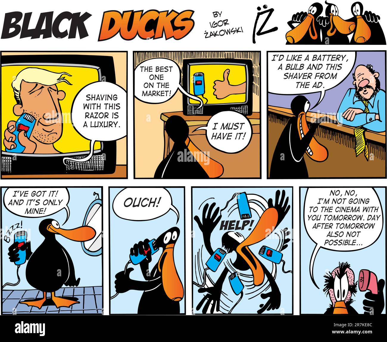 Mirror duck Stock Vector Images - Alamy