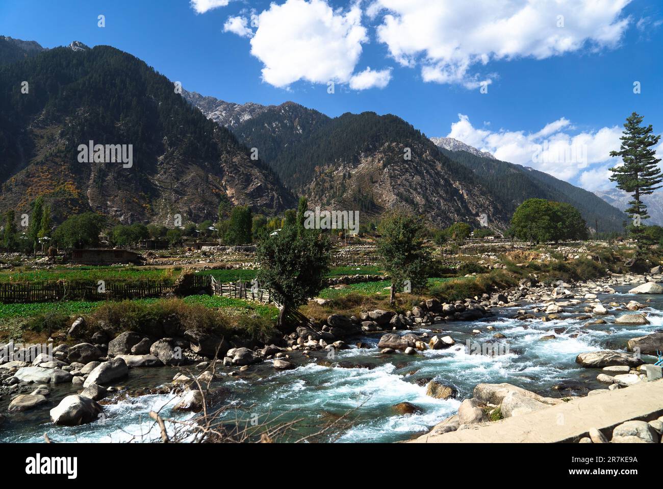 Kumrat Valley, The Panjkora River, Which Originates in the Hindu Kush ...