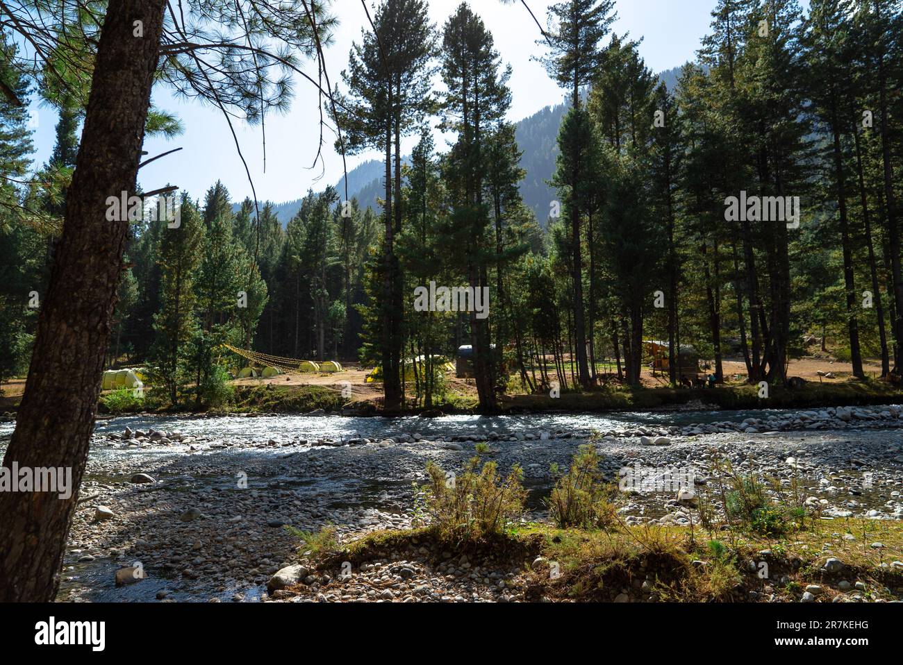 Kumrat Valley, The Panjkora River, Which Originates in the Hindu Kush ...