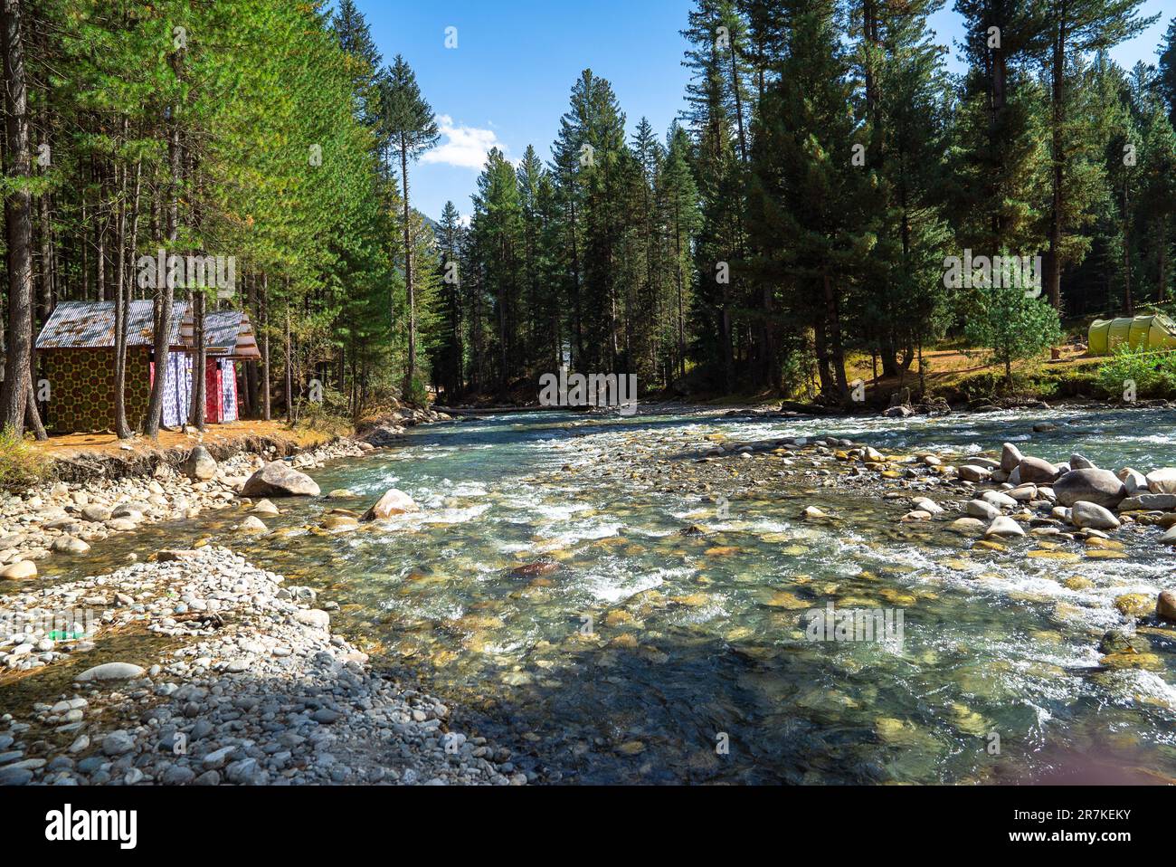 Kumrat Valley, The Panjkora River, Which Originates in the Hindu Kush ...