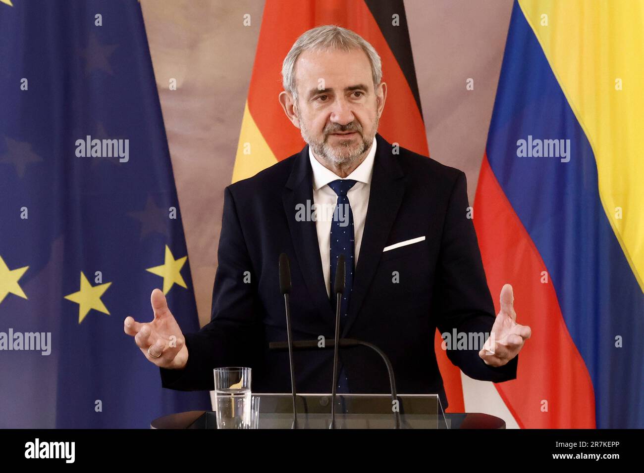 President of the Prussian Cultural Heritage Foundation Hermann ...