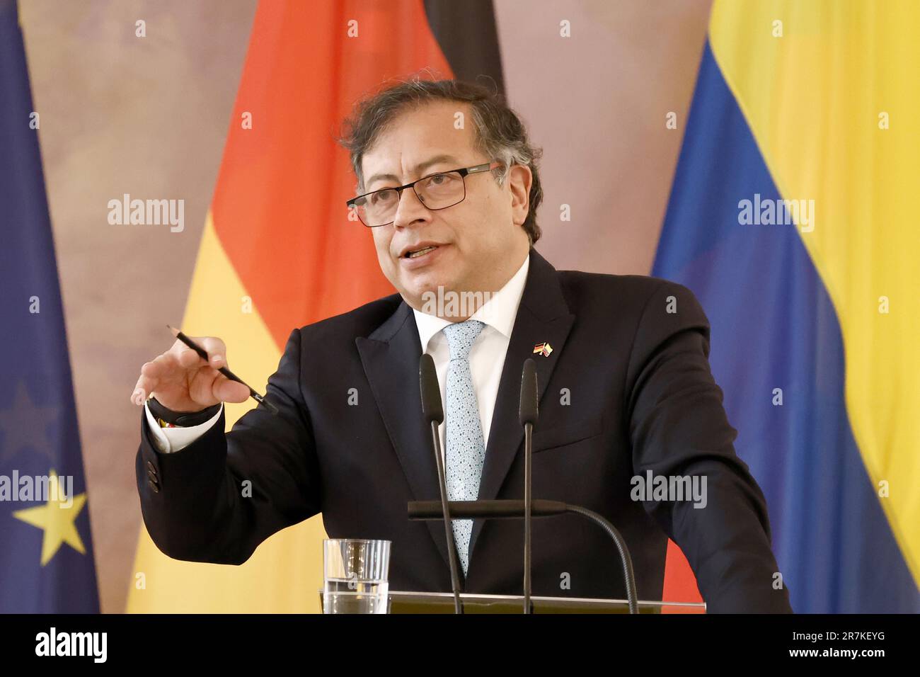 Berlin, Germany. 16th June, 2023. Colombian President Gustavo Francisco ...
