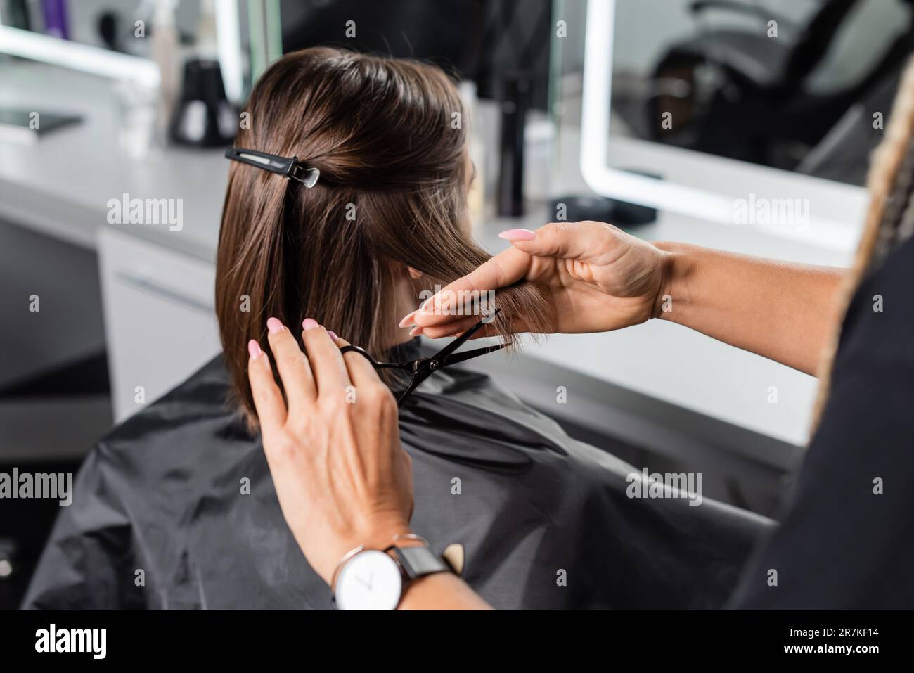 Professional hairdresser hi-res stock photography and images - Alamy