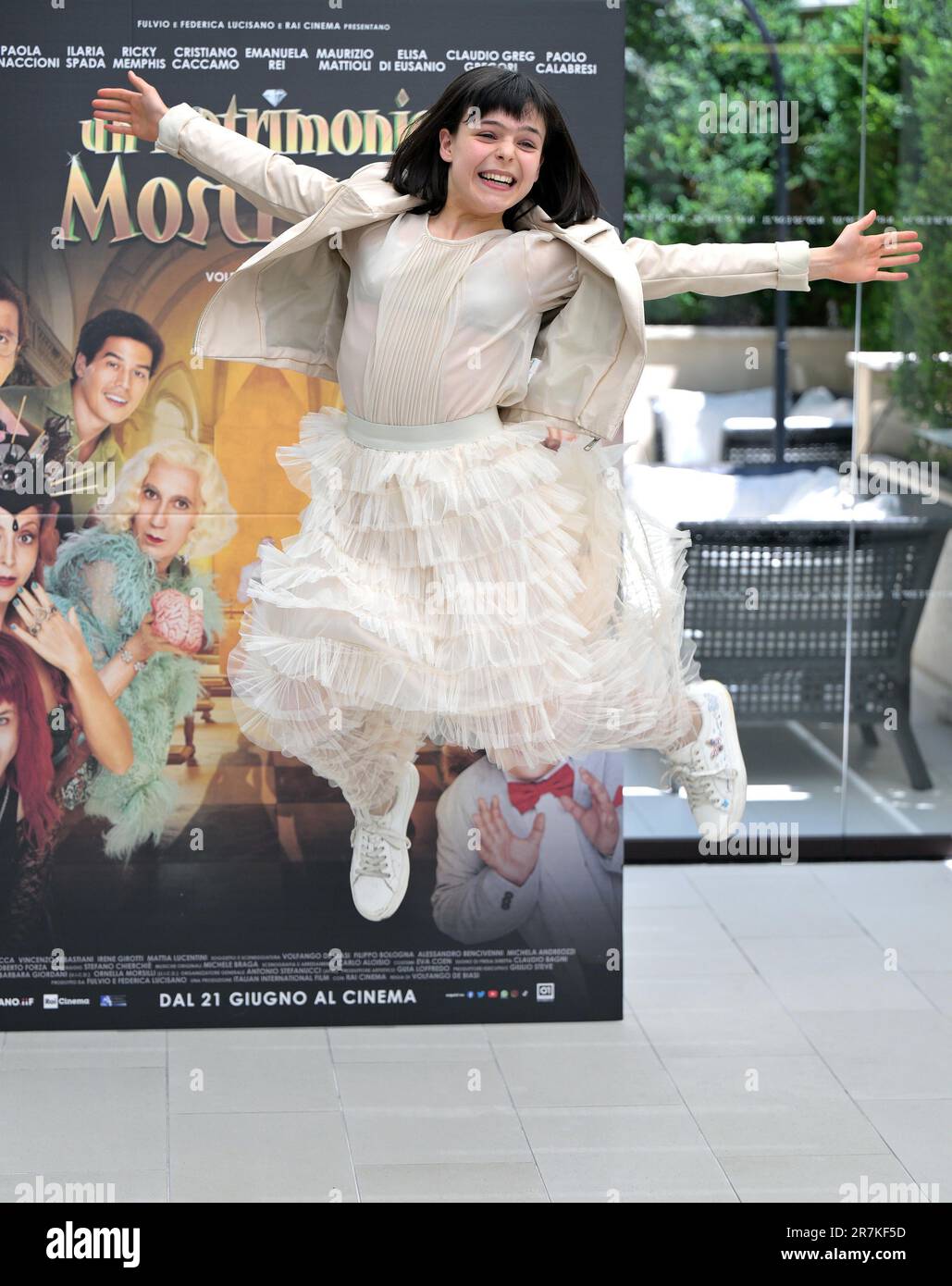 June 16, 2023, Rome, Italy: Italian actress SARA CIOCCA poses during a ...