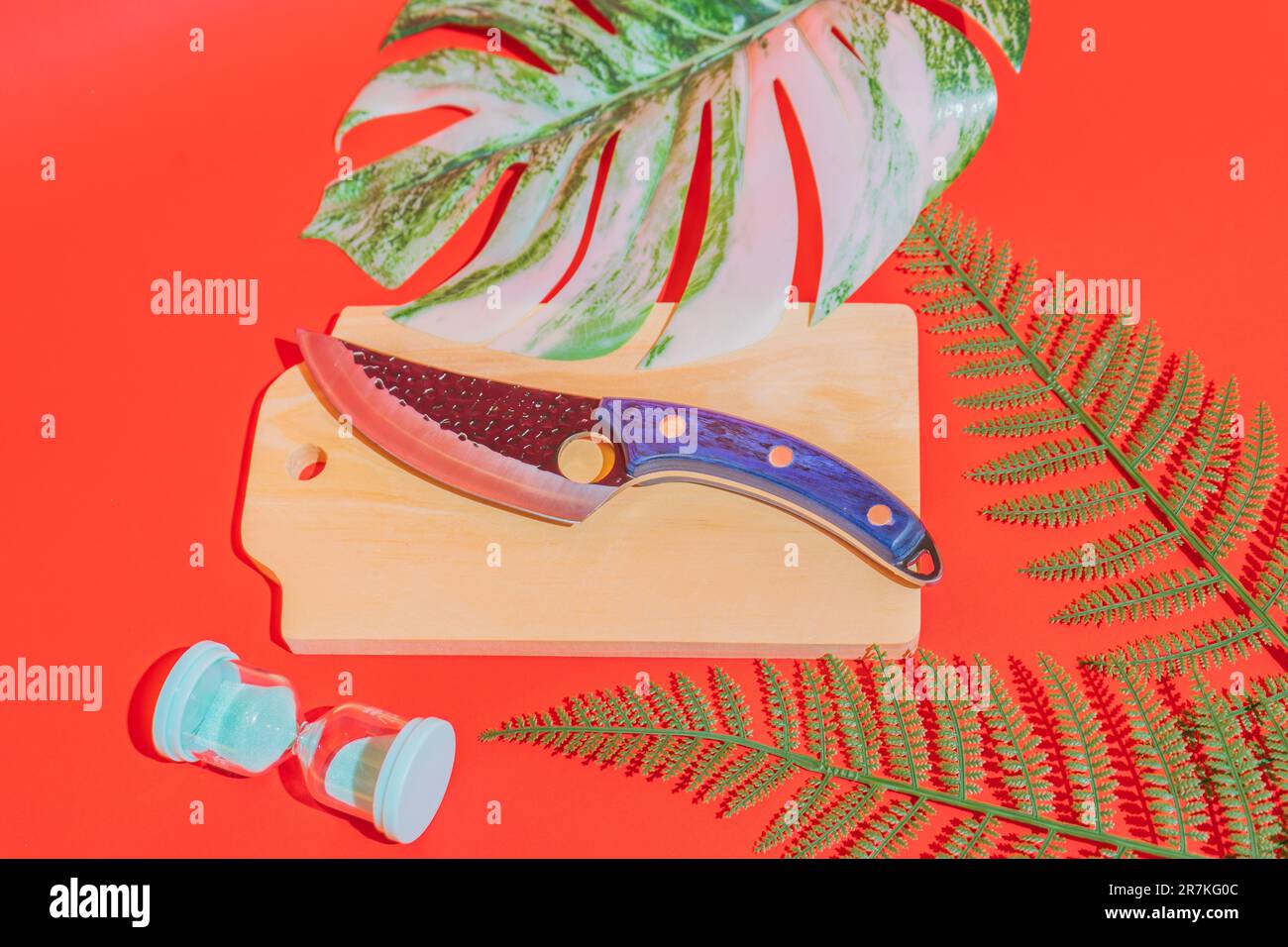 The Modern Blue Kitchen Knife is a perfect blend of style and ...