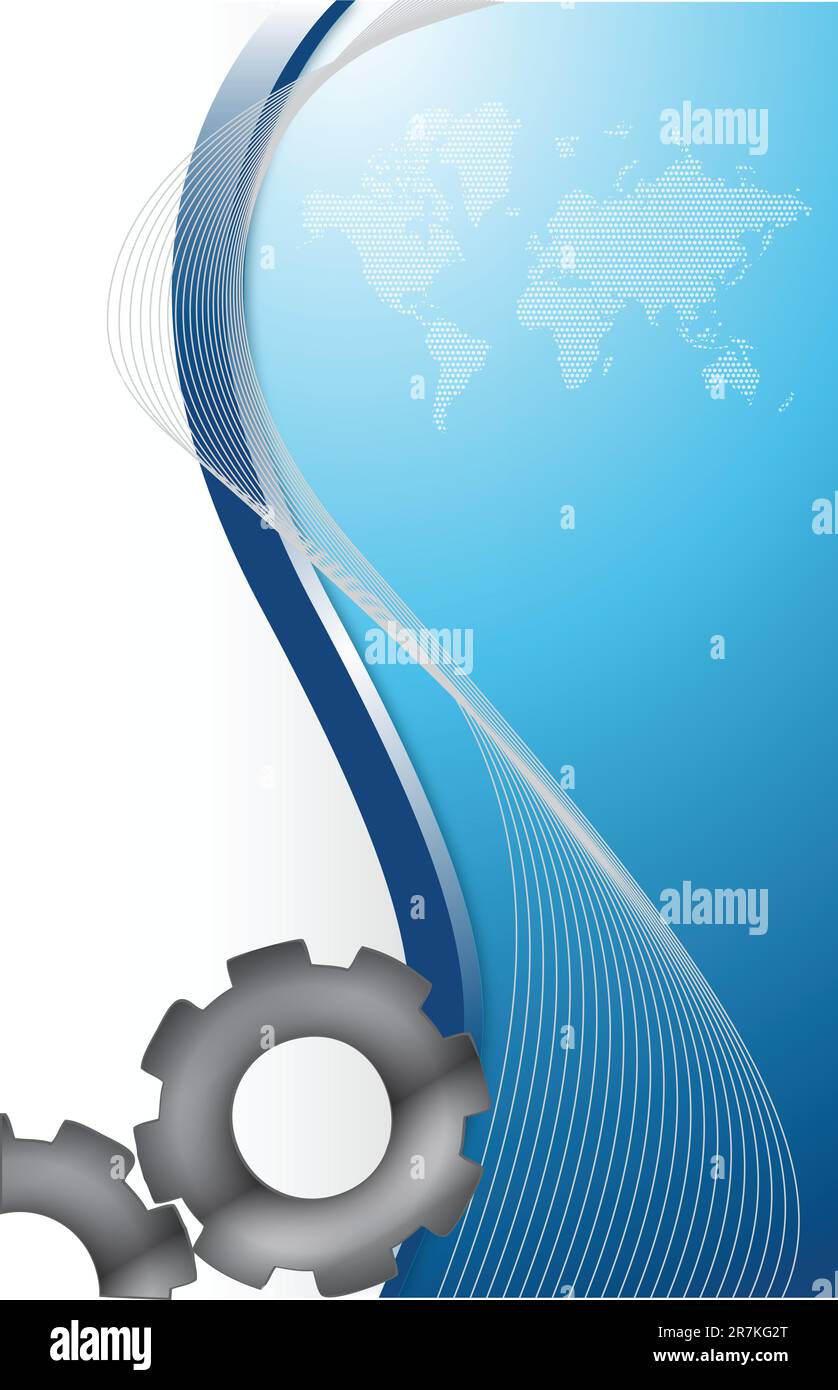 Gear pieces working together illustration design Stock Vector Image ...