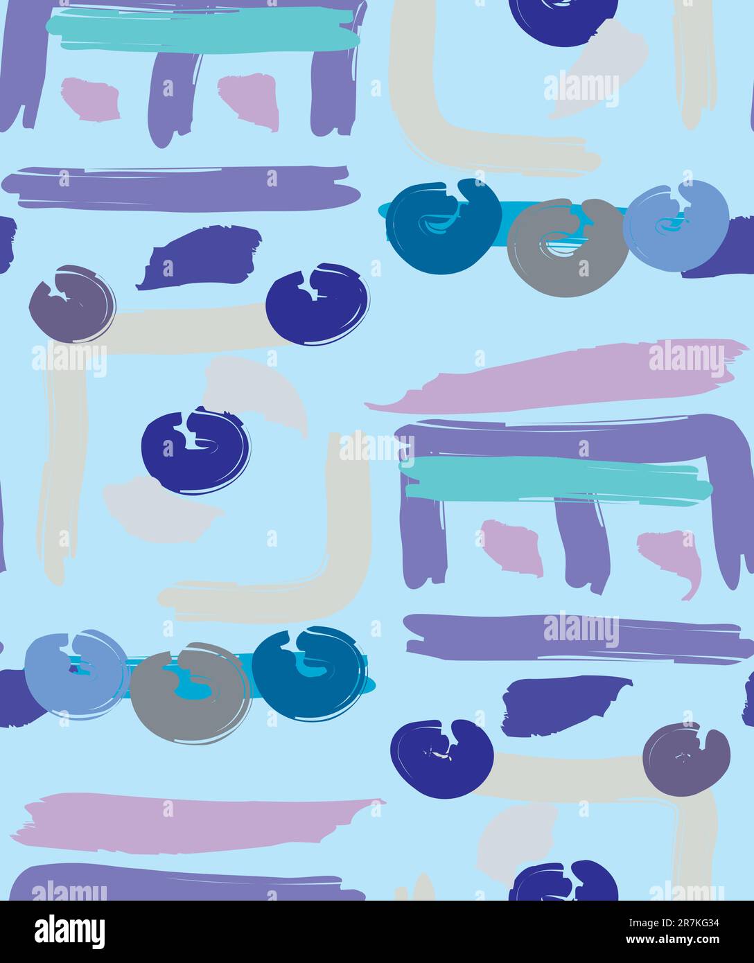 Seamless background pattern of angles and circles for wrapping paper ...